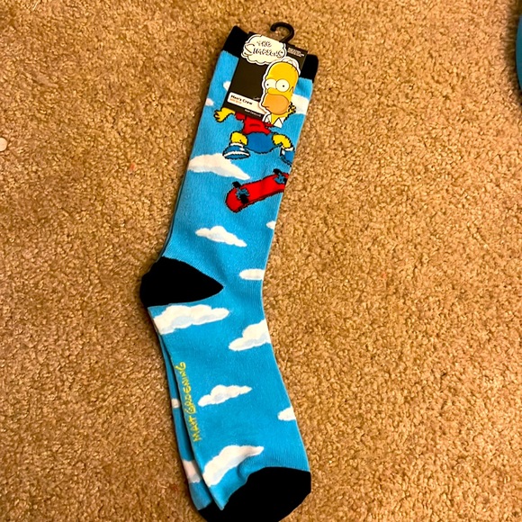Simpsons | Underwear & Socks | Simpsons The Simpsons Crew Socks Mens ...